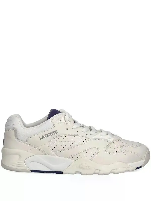 Lacoste Perforated Leather Lace-up Sneakers