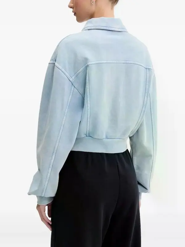 Moschino Cropped Denim Jacket