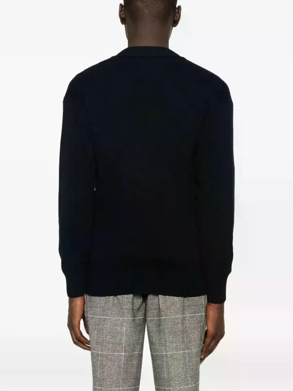 GRAN SASSO V-neck Buttoned Wool Cardigan