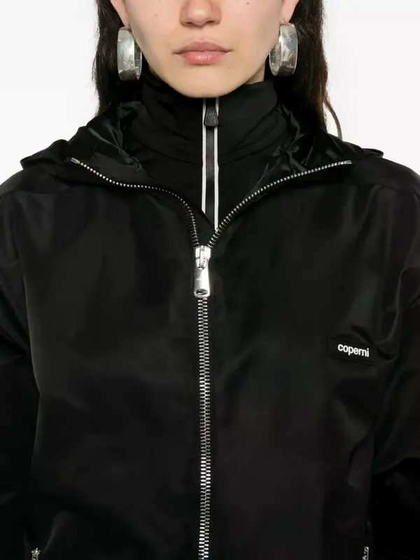 Coperni Hooded Zip-front Jacket