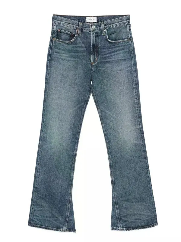 AGOLDE Regenerative Cotton Flared Jeans
