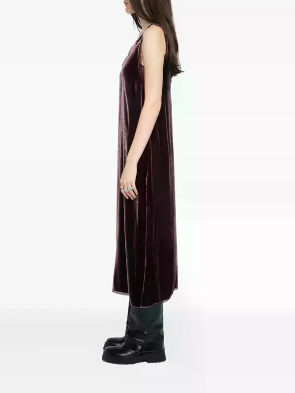 Zadig&Voltaire Lace-insert Midi Dress