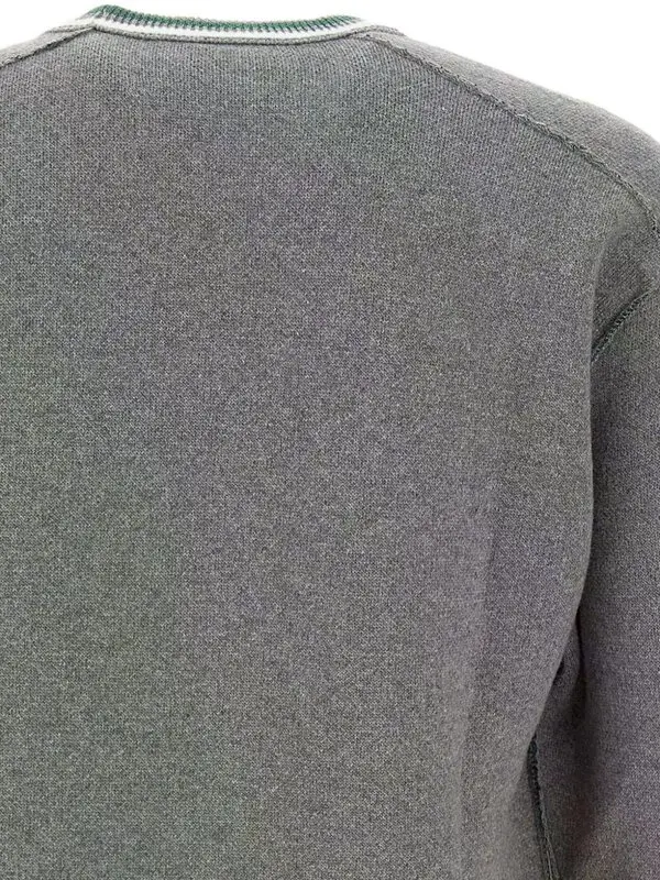 Iceberg Logo-embroidered Raglan Sleeve Sweater
