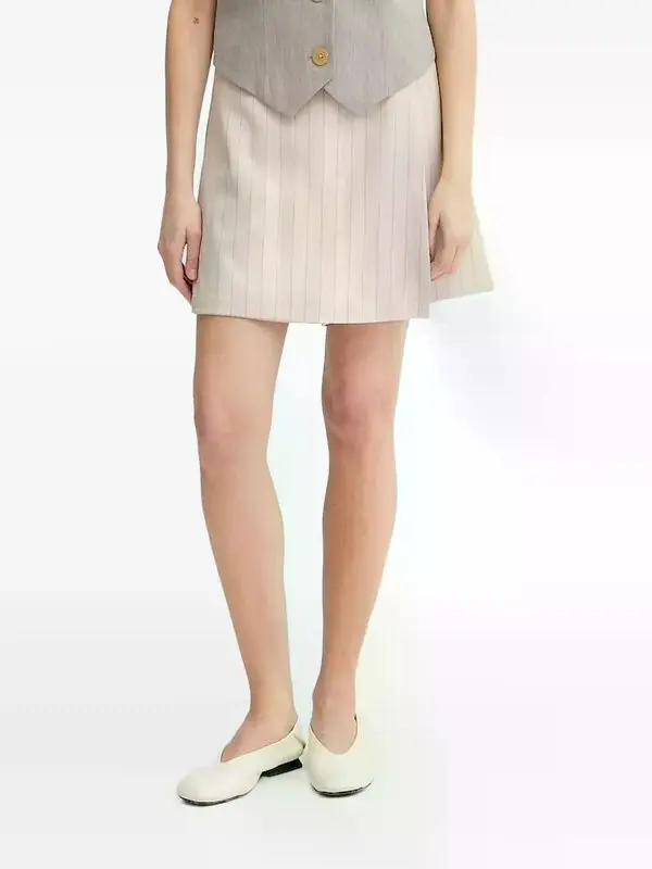BRUUNS BAZAAR Pinstripe Tailored Shorts