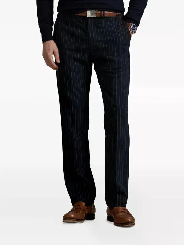 Polo Ralph Lauren Pinstriped Flat-front Trousers