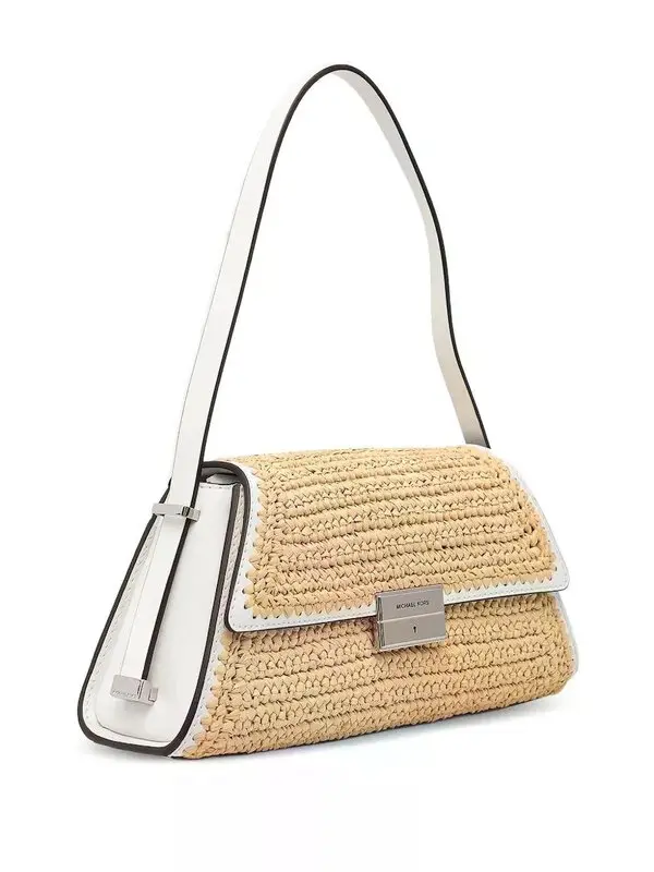 Michael Kors Woven Shoulder Bag - Brown