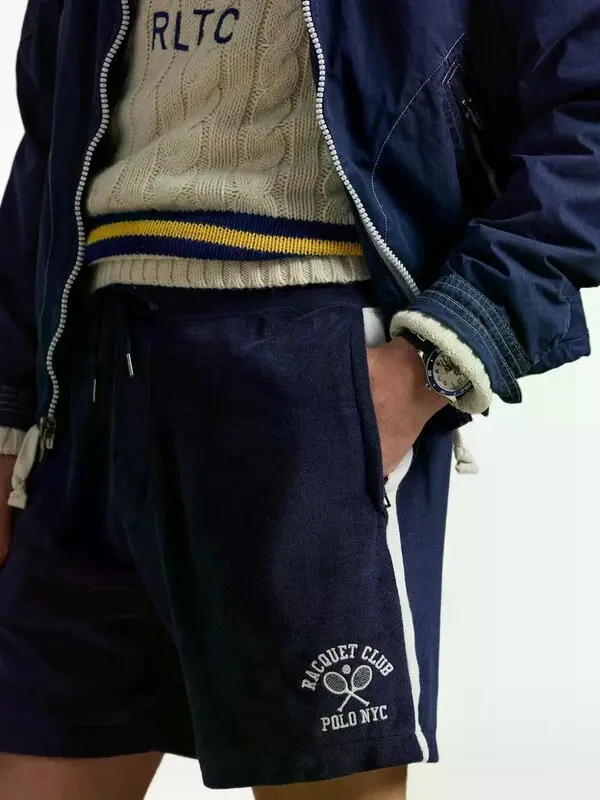 Polo Ralph Lauren Embroidered Side Stripe Shorts