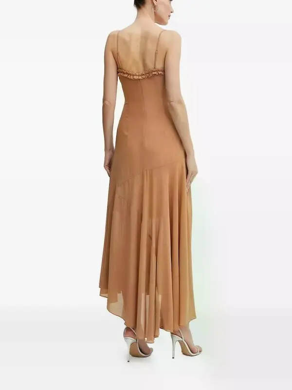 Bardot Ruffled Asymmetric Dress