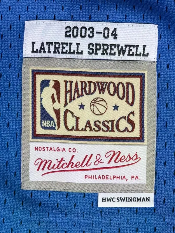 Mitchell & Ness Nba Minnesota Timberwolves 2003 Latrell Sprewell Swingman Jersey - Blue