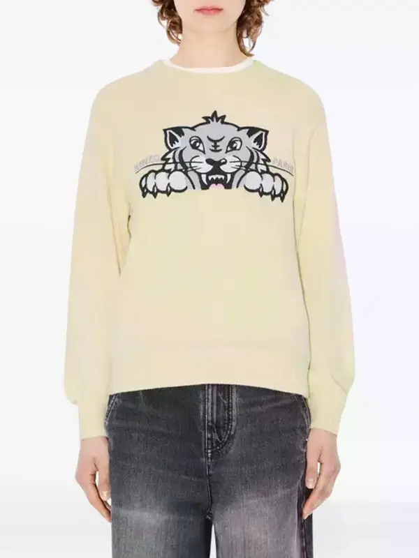 Kenzo Happy Tiger Knit Sweater