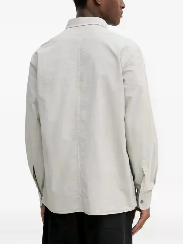 Barena Venezia Double-pocket Long-sleeve Shirt - Grey