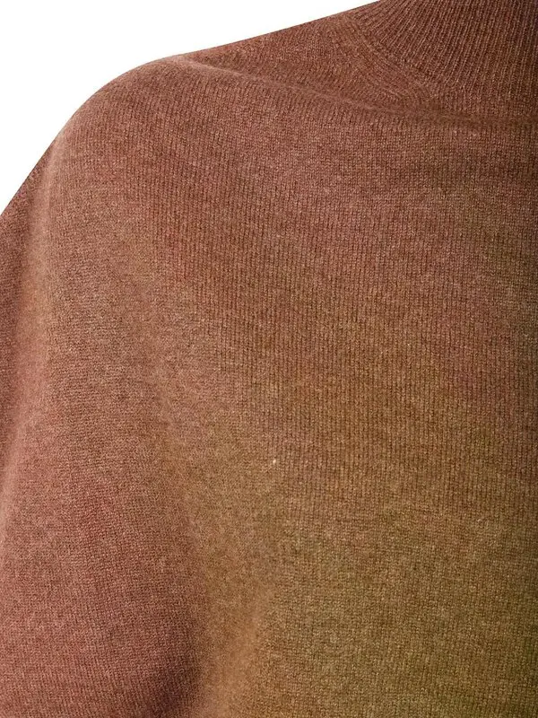 CIRCUS HOTEL High-neck Short-sleeve Sweater