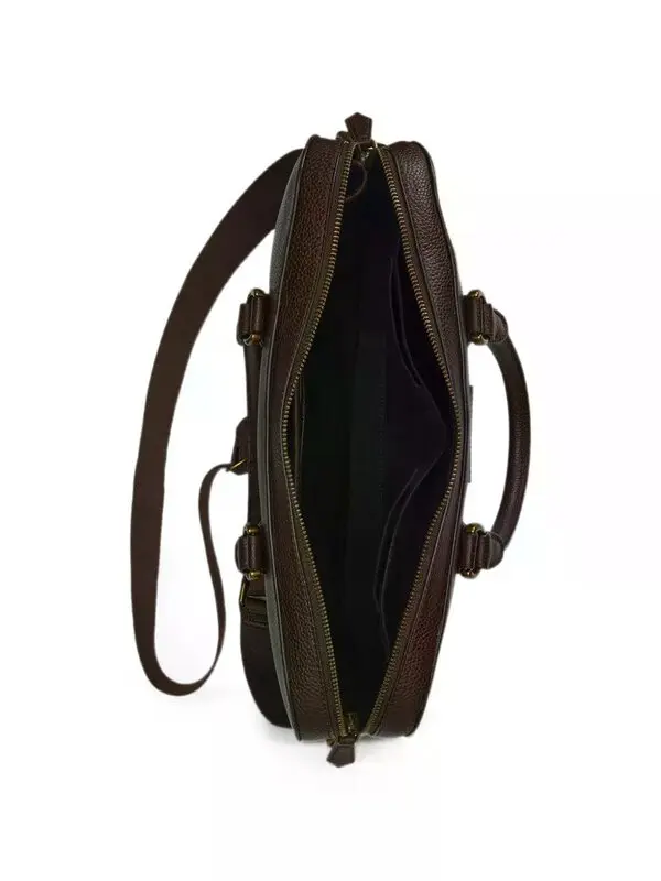 Polo Ralph Lauren Pebble-grain Leather Briefcase