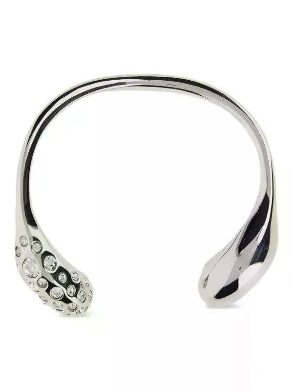 Marni Crystal Embellished Bracelet - Grey