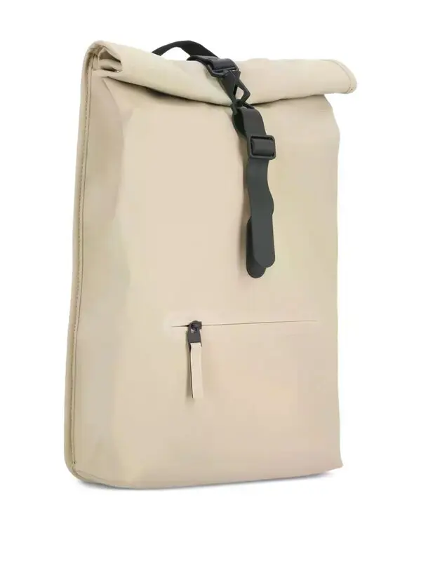 Rains Medium Rolltop Rucksack Backpack - Neutrals