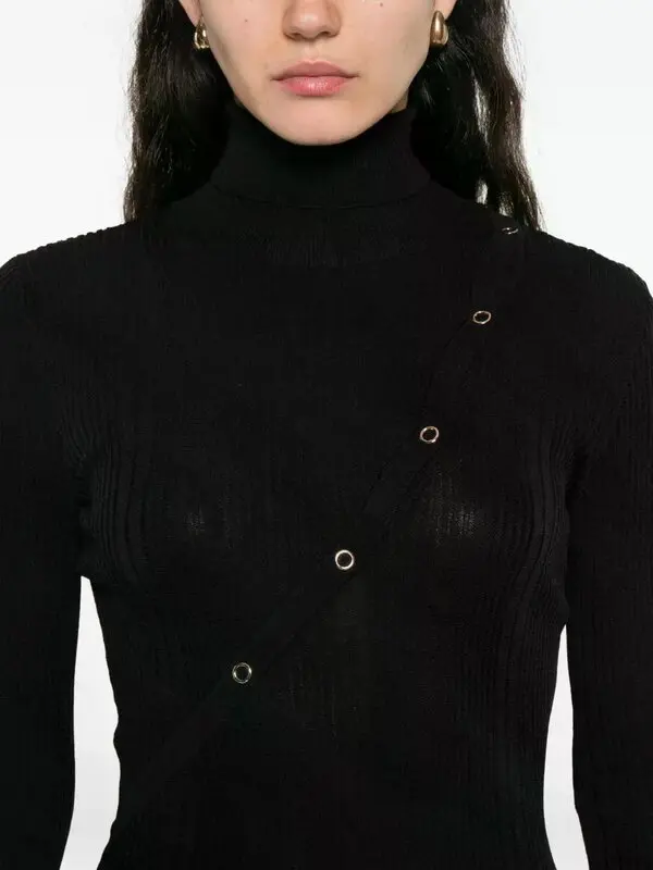 Patrizia Pepe Ribbed-knit Dress