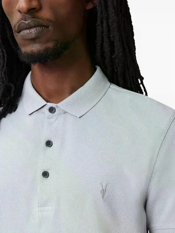 ALLSAINTS Embroidered-logo Polo Shirt
