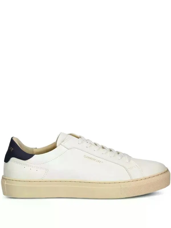 Flamingos Life Leather Lace-up Sneakers