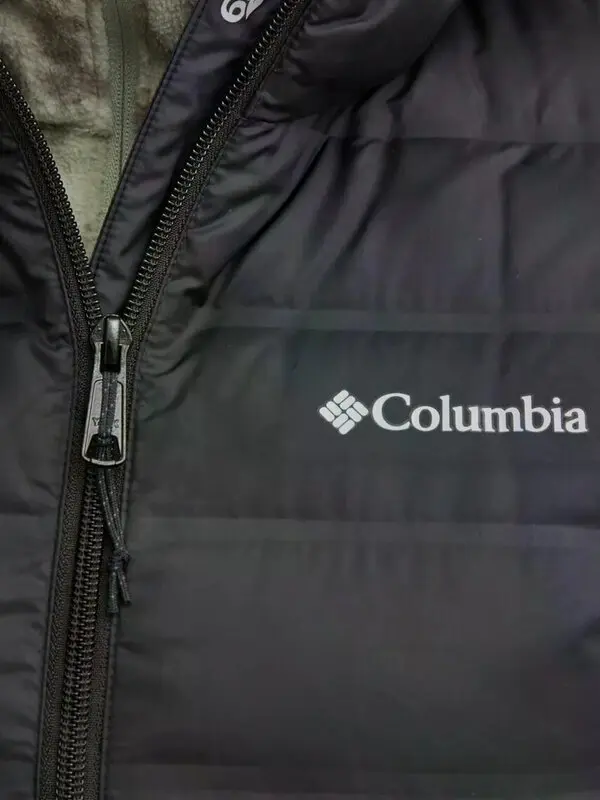 Columbia Hooded Quilted Full-zip Jacket