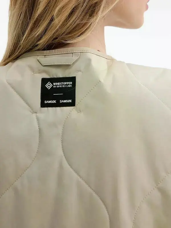 Samsøe Samsøe Quilted Button-fastening Gilet