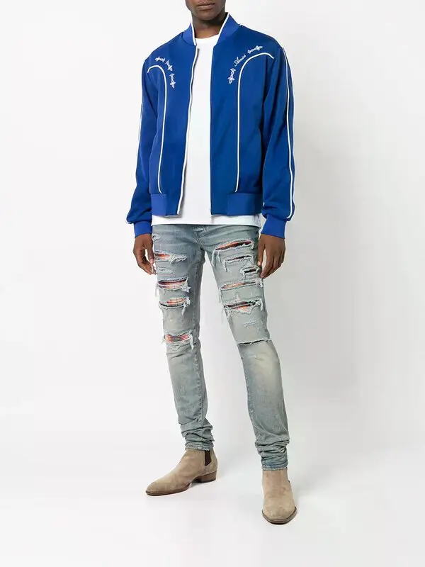 Amiri Distressed Skinny Jeans