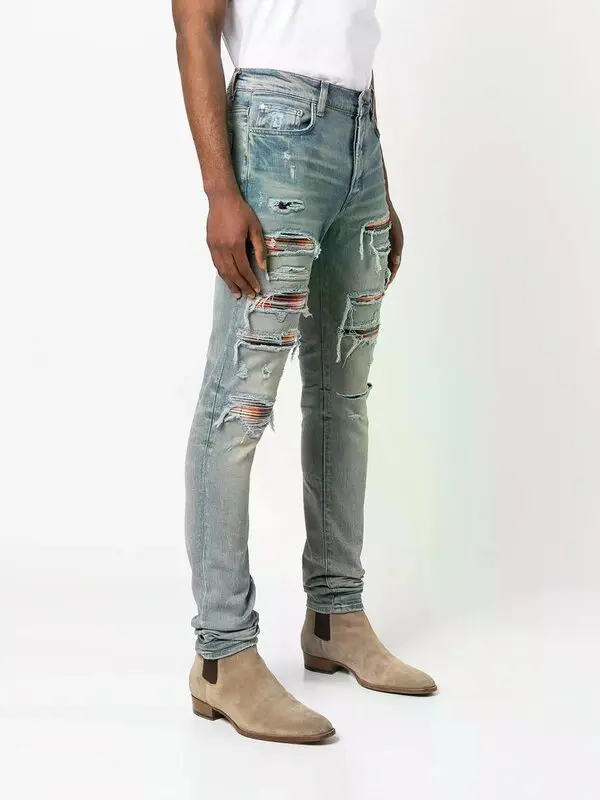 Amiri Distressed Skinny Jeans