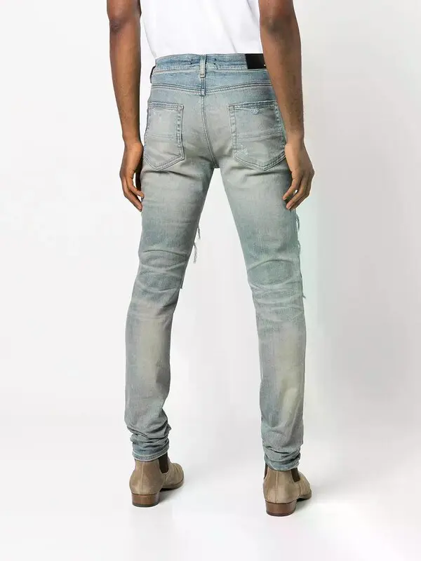 Amiri Distressed Skinny Jeans