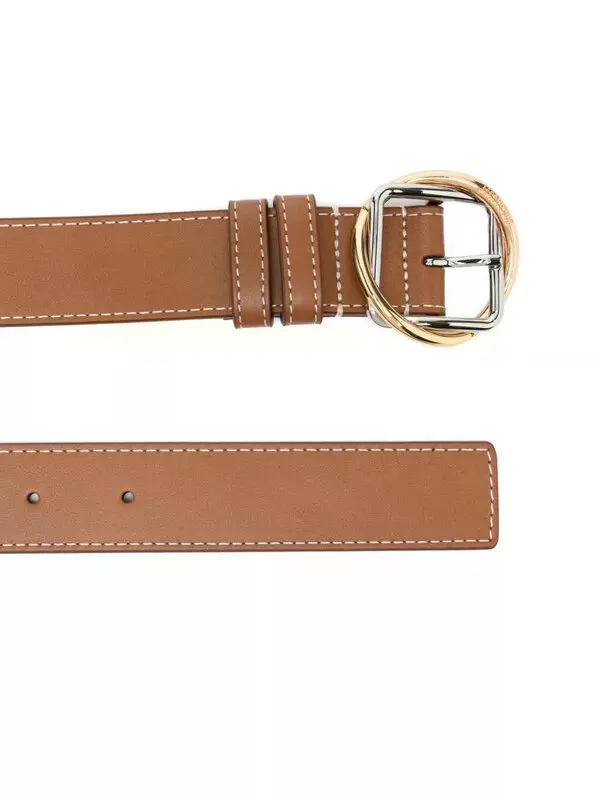 Jacquemus Leather Belt - Brown