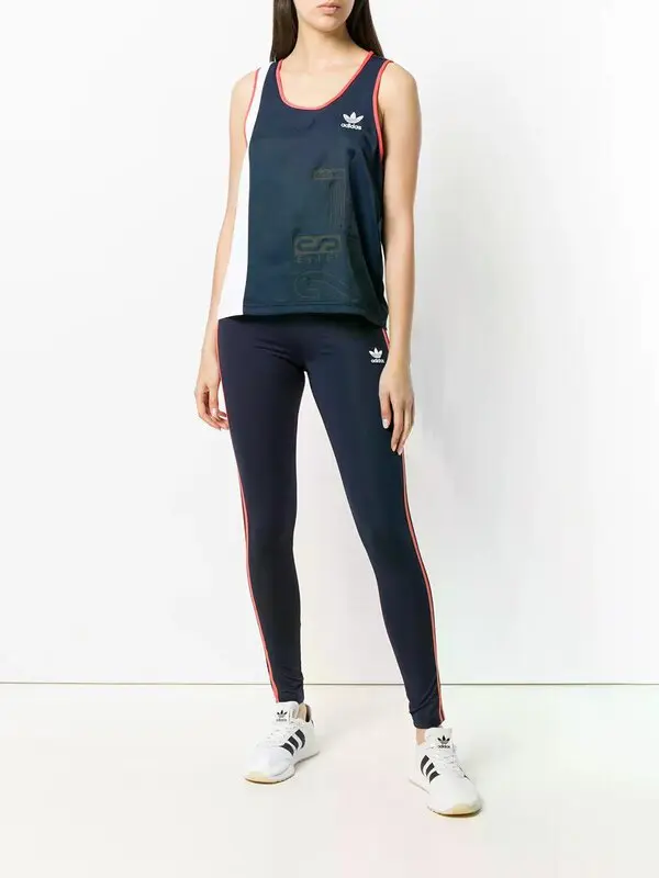 Adidas Active Icons Og Tank" Sleeveless Scoop Neck Tank