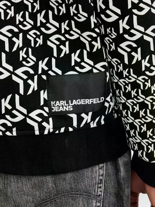 Karl Lagerfeld Logo-print Crew-neck Sweatshirt