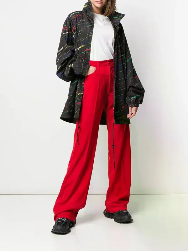 Balenciaga Fluid 5-pocket Trousers - Red