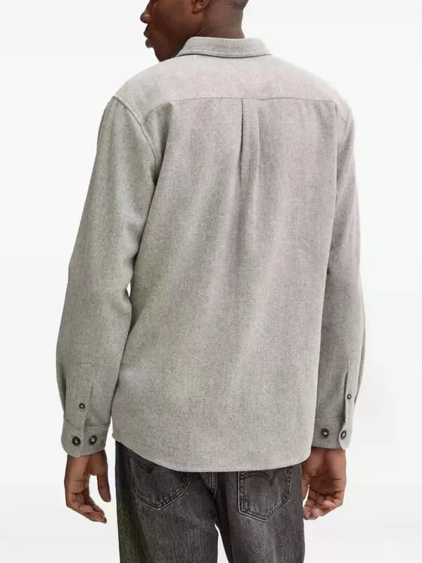 BRUUNS BAZAAR Button-fastening Pocket Shirt