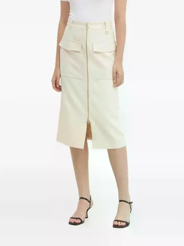 JOOP! Flap-pocket Midi Skirt - Neutrals