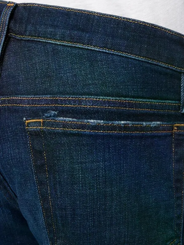 FRAME Mid-rise Straight-leg Jeans