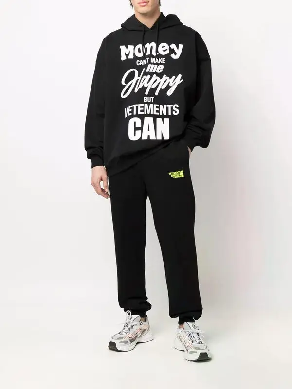 Vetements Graphic-print Cotton Hoodie