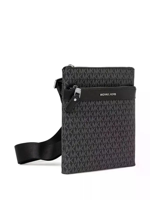 Michael Kors Hudson Monogram Messenger Bag