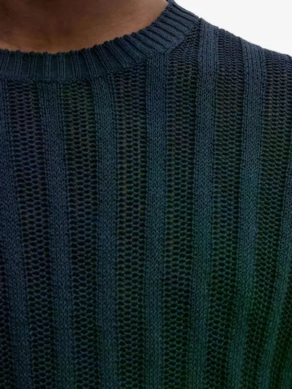 Barena Venezia Ribbed Knit Crew Neck Sweater