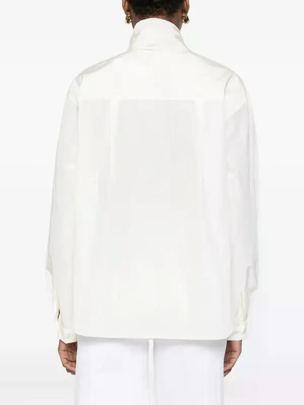 FORTE_FORTE Pussy Bow Blouse