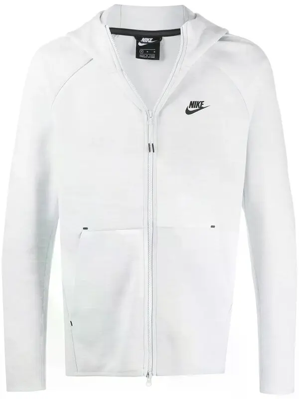 Nike Tech Fleece Zipped Hoodie - Blue