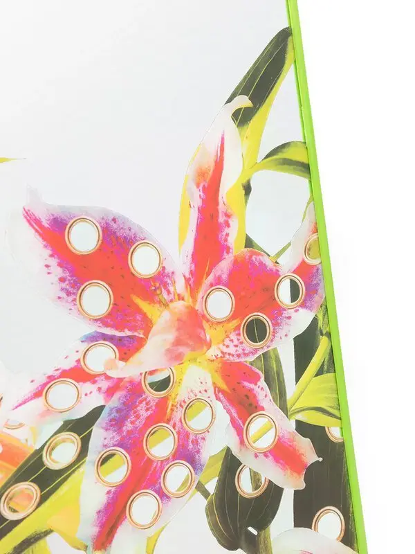 SELETTI Flower-print Mirror