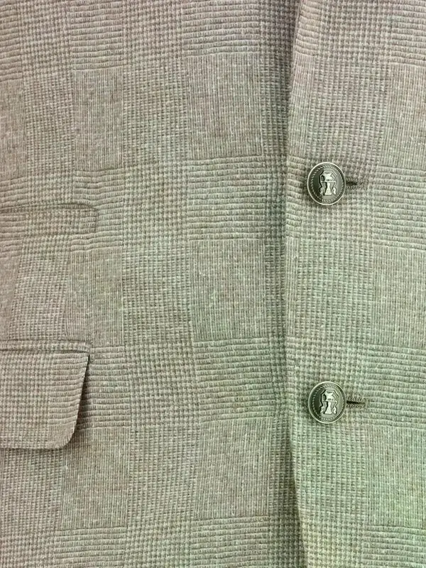 Brunello Cucinelli Peaked-lapel Check Suit