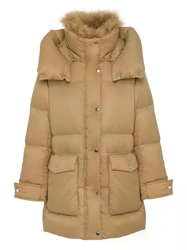 YVES SALOMON Hooded Down Coat