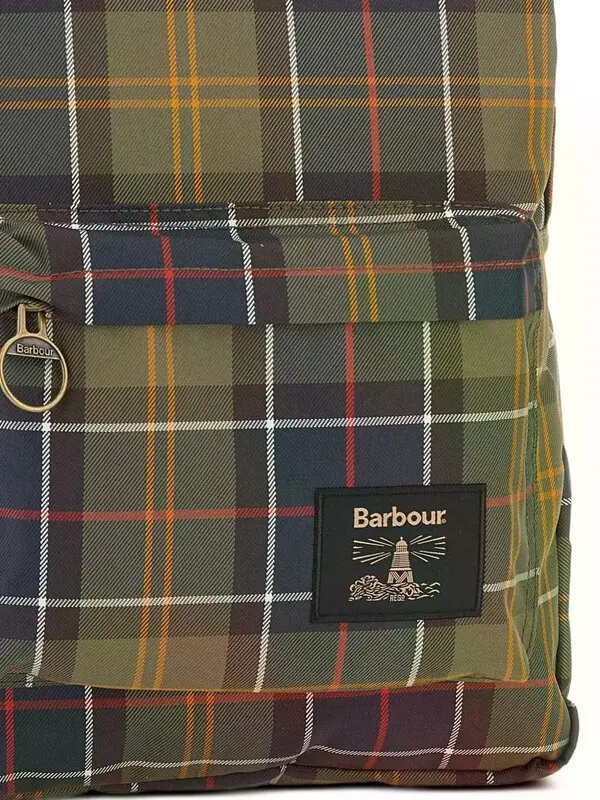 Barbour Tartan Pattern Backpack