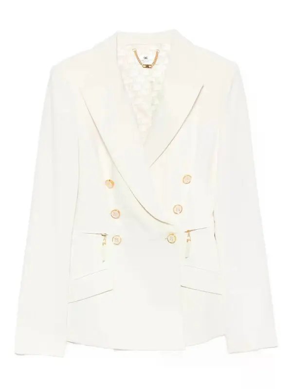Elisabetta Franchi Double-breasted Buttoned Blazer