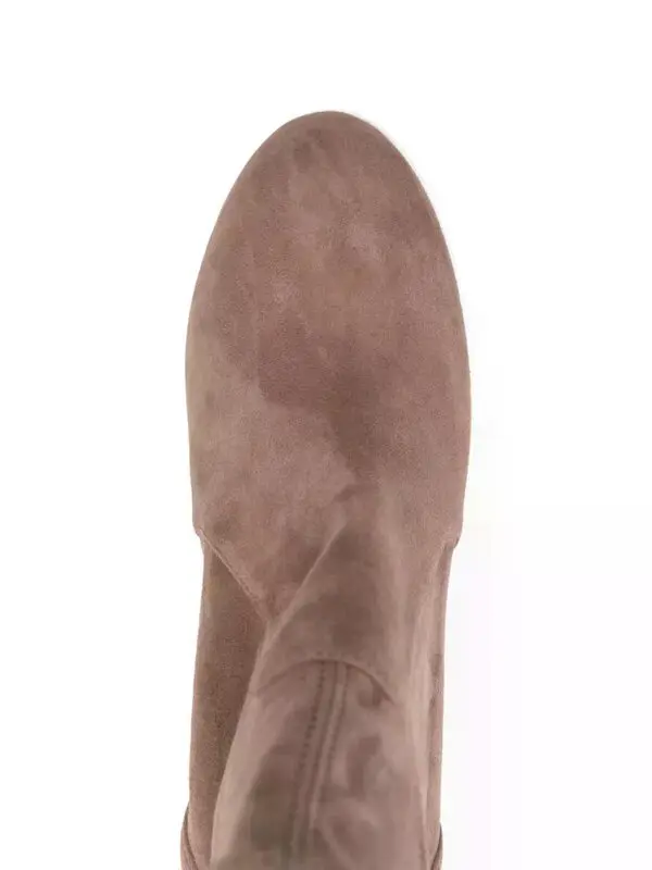 STUART WEITZMAN 90mm Block Heel Ankle Boots