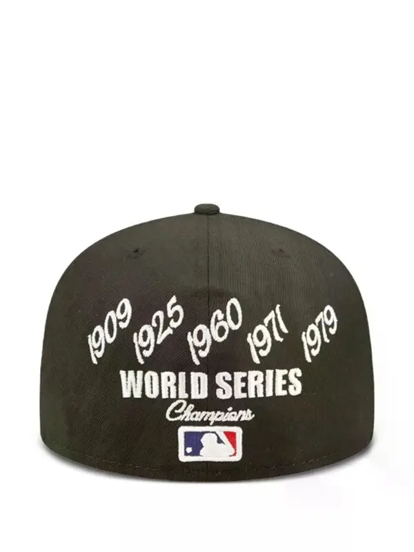 New Era 59fifty Embroidered Emblem Baseball Cap - Black