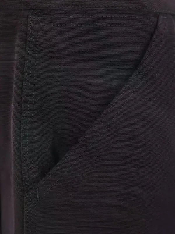 DIOMENE Patch-pocket Cotton Trousers