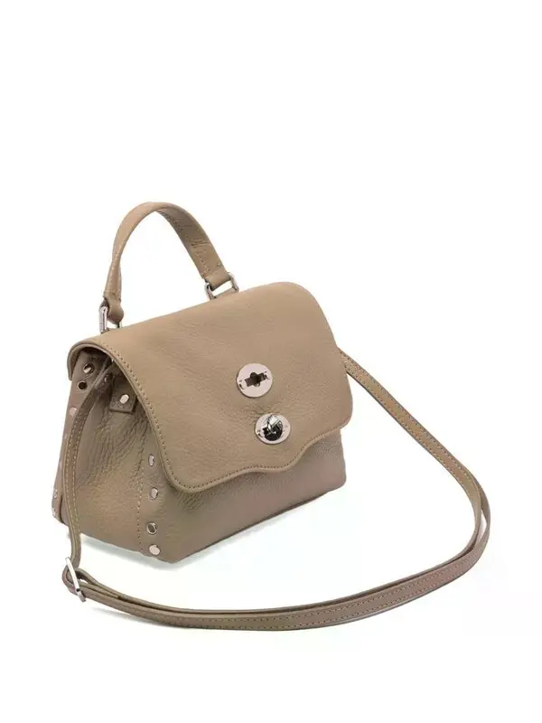 ZANELLATO Postina Studded Mini Bag - Grey