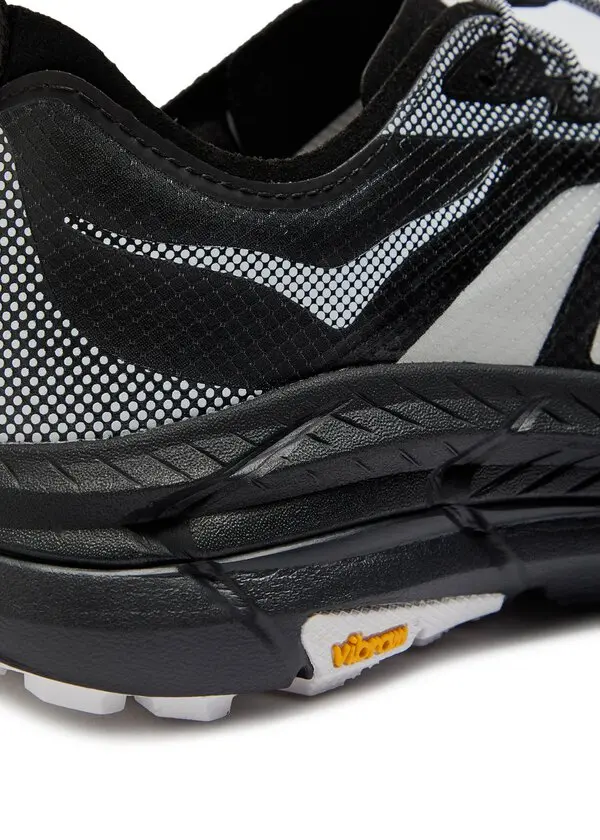 HOKA® Mafate Speed 4 Lite Panelled Sneakers - Black