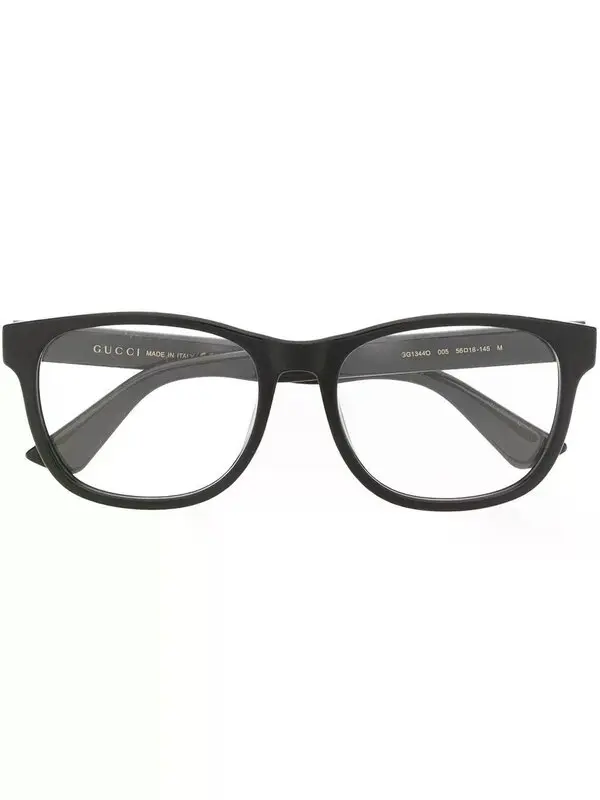 Gucci Square-frame Glasses - Black